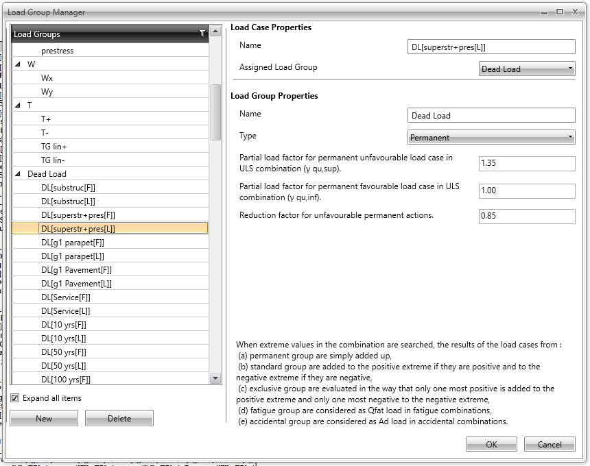 Midas Civil BIM link – logic of load cases and combinations postprocessing in IDEA StatiCa BIM ...